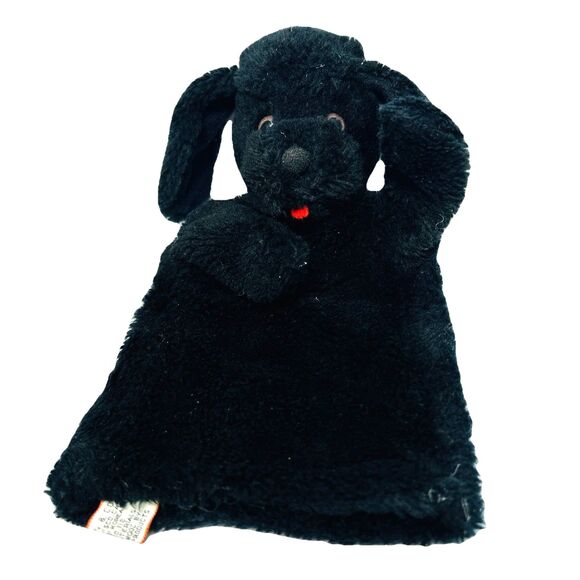 Dakin | Toys | Vintage Dakin Plush Black Dog Hand Puppet Made In Korea ...